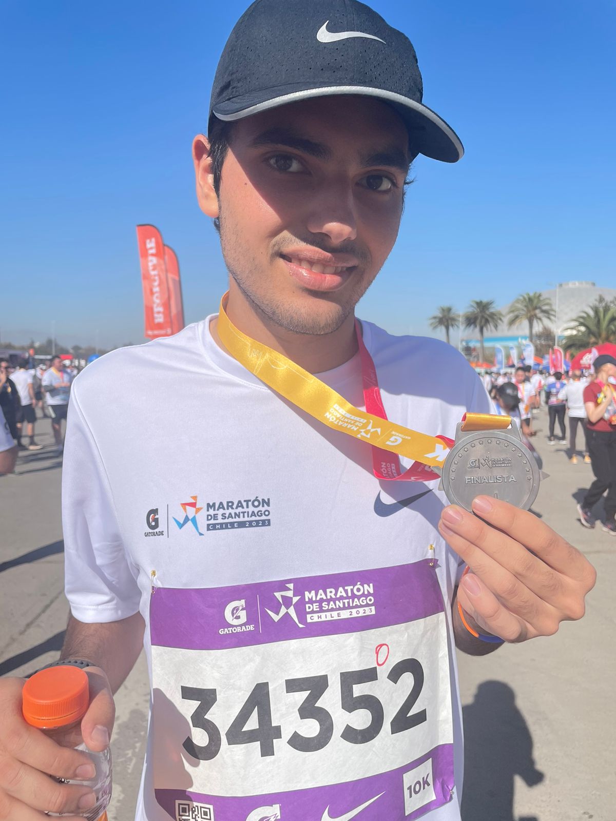 ESTUDIANTE BENJAMÍN GODOY FRANCO DESTACA EN MARATÓN DE SANTIAGO ...